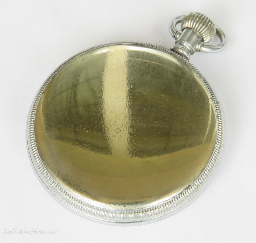 Antiques Atlas - WW2 Waltham Premier Military Pocket Watch as170a13080