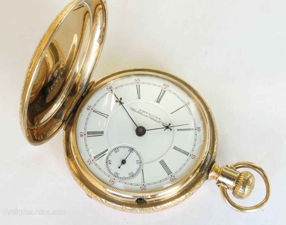 Antiques Atlas - Waltham Crescent St Hunter Railroad Pocket Watch ...