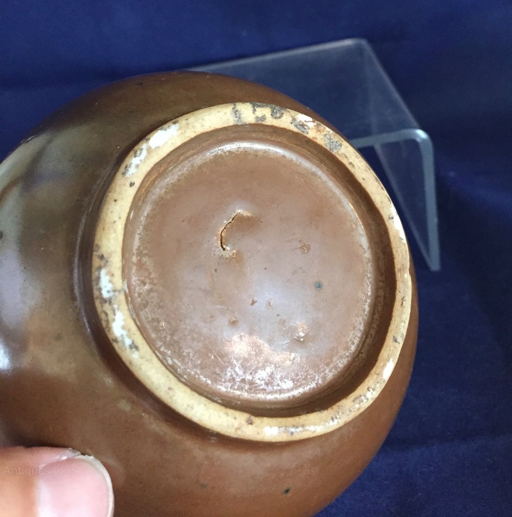 Antiques Atlas - Chinese Brown Porcelain Censer Dehua Ming