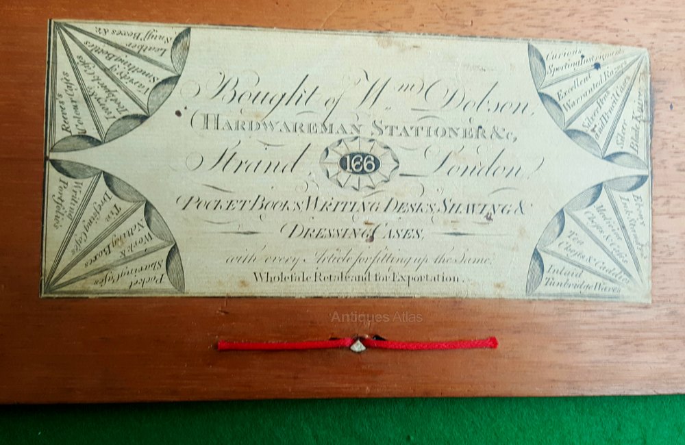 Antiques Atlas - Victorian Campaign Writing Slope