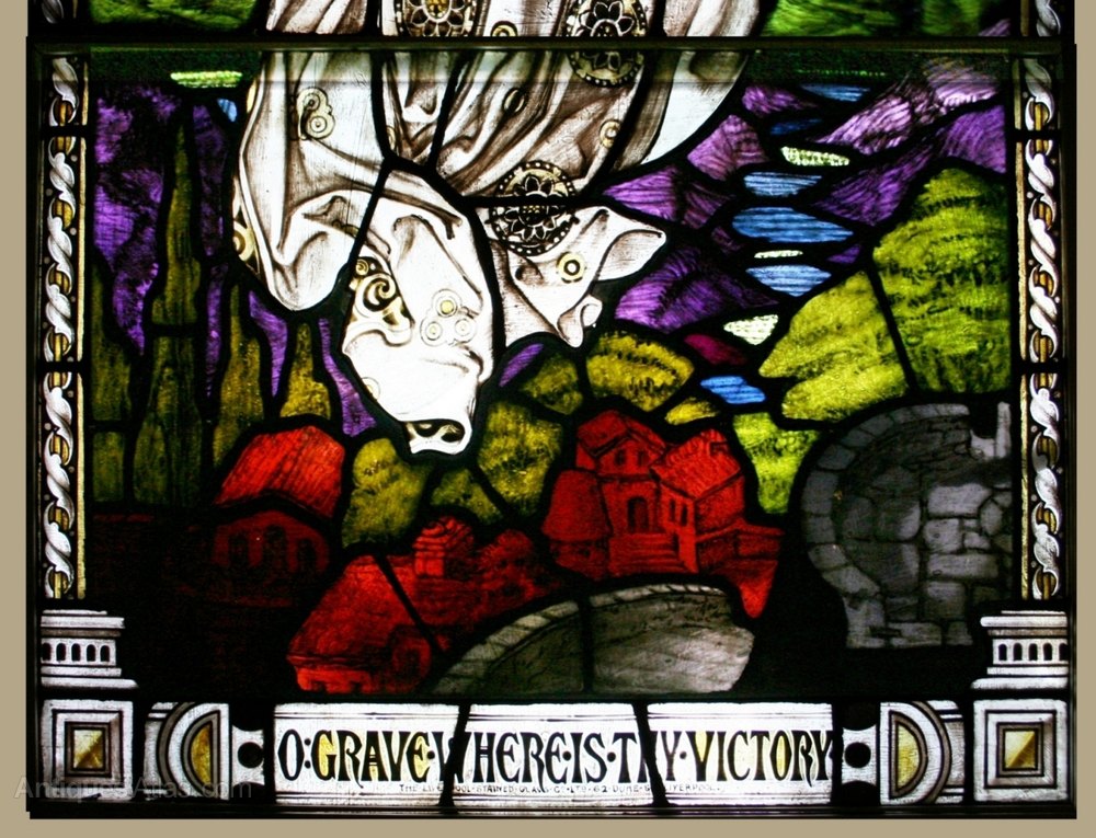 Antiques Atlas - Two Victorian Church Stained Glass Windows