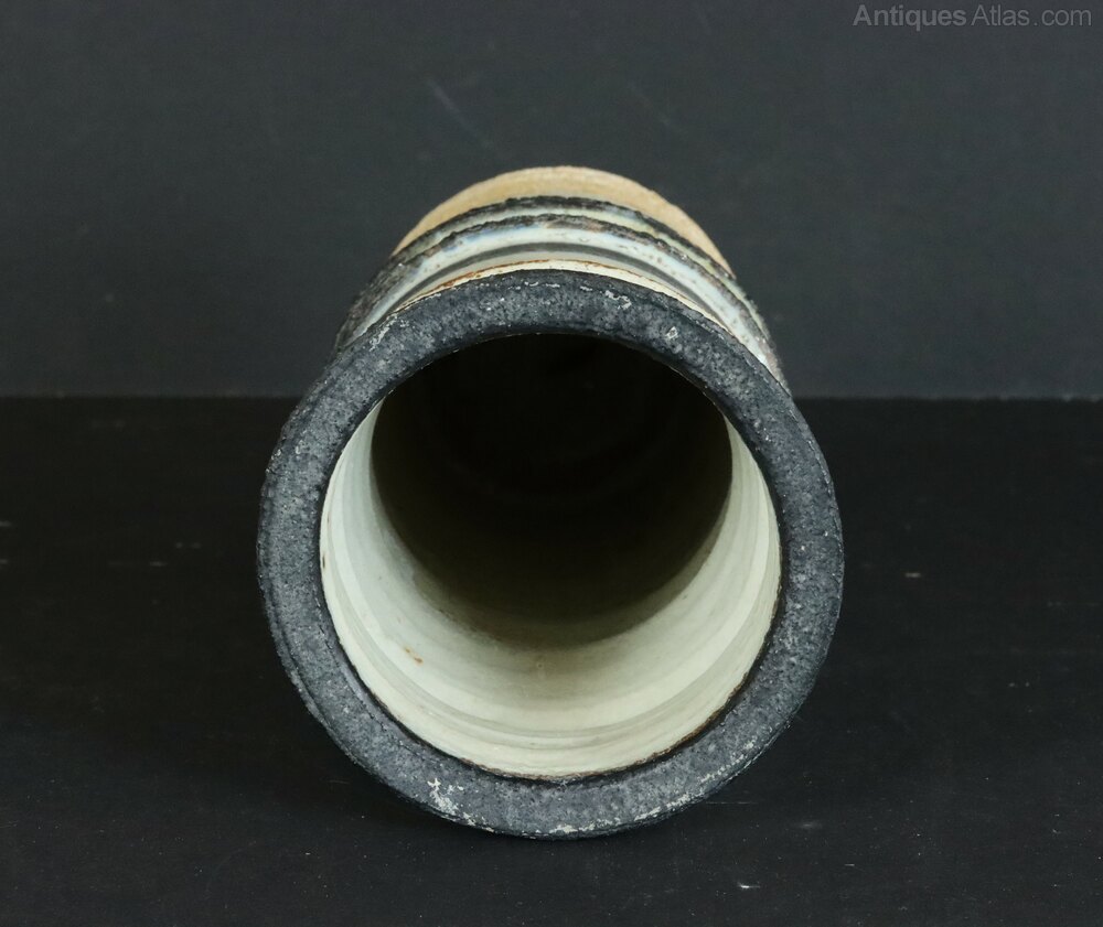 Antiques Atlas - Robin Welch Studio Pottery Stoneware Vase as1016a804