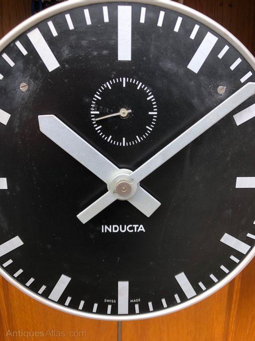 Antiques Atlas - Inducta Oak Cased Electric Factory Clock