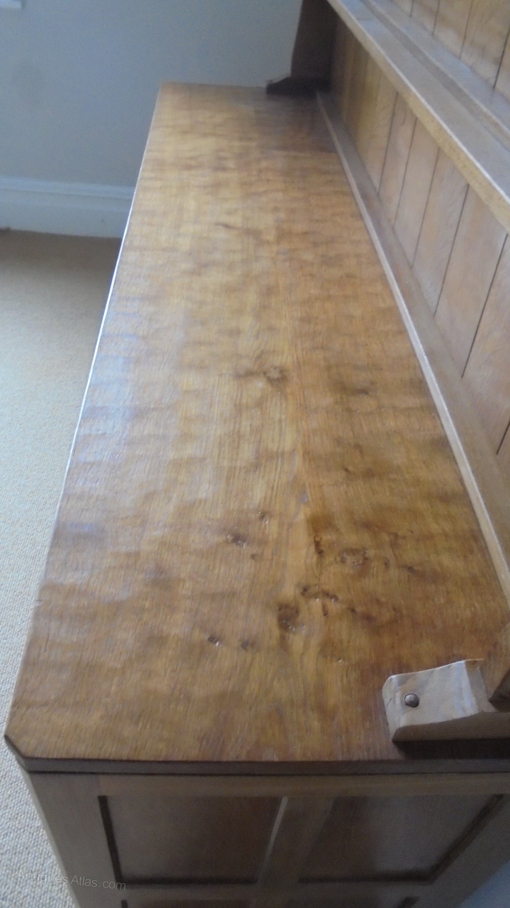 Antiques Atlas - Oak Adzed Dresser By Derek Lizardman Slater