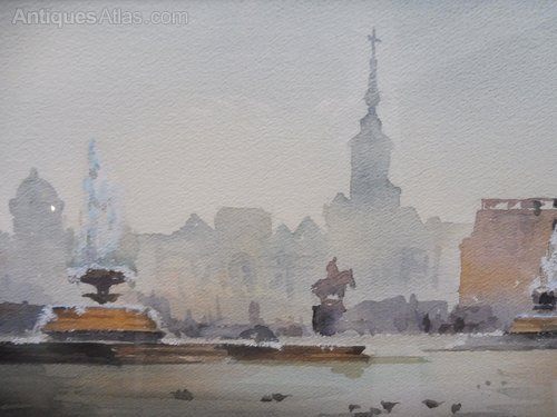 Antiques Atlas - A London View Listed Artist John Snelling