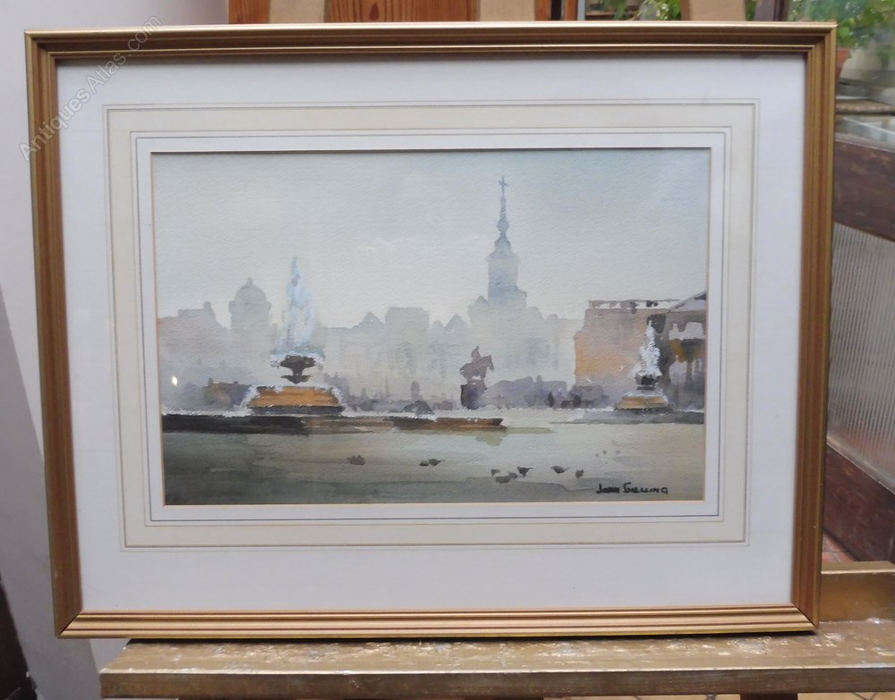 Antiques Atlas - A London View Listed Artist John Snelling