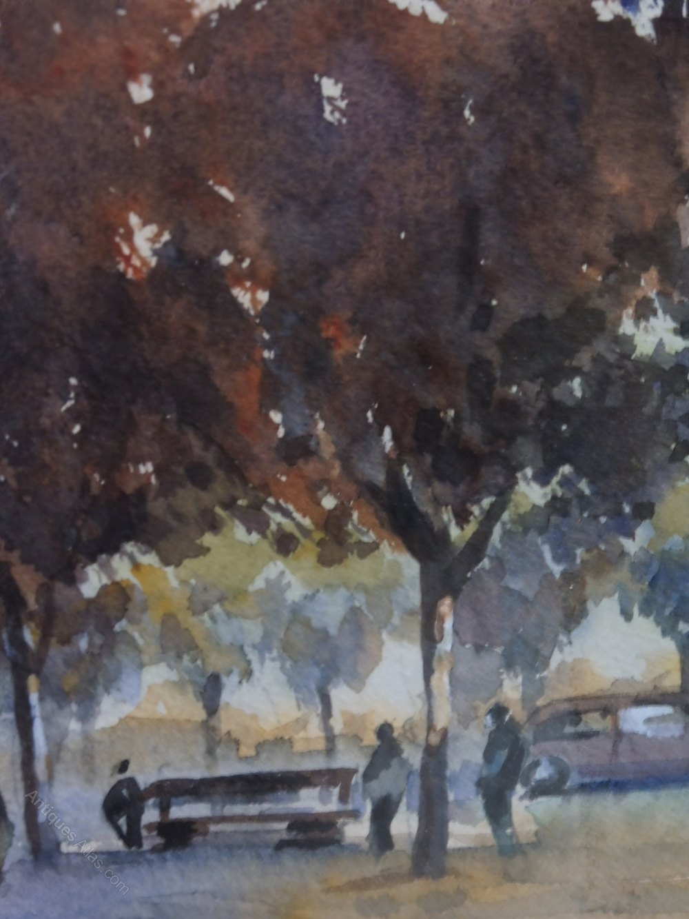 Antiques Atlas - A Park In London Listed Artist John Snelling