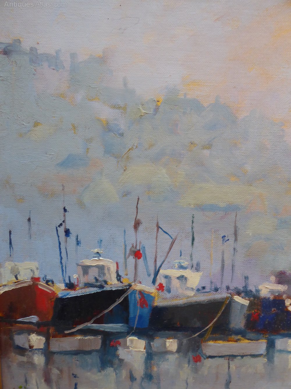 Antiques Atlas - Boats Listed Artist Charles Smith Wapping Group