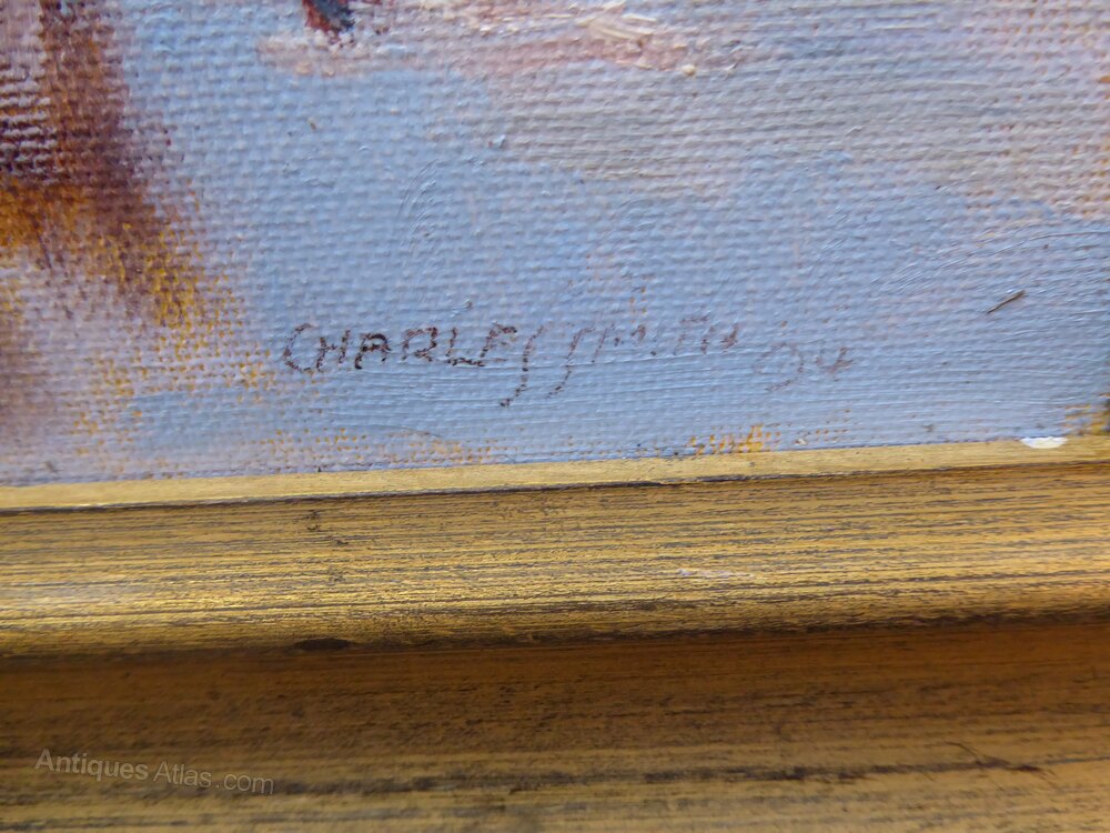 Antiques Atlas - Boats Listed Artist Charles Smith Wapping Group ...