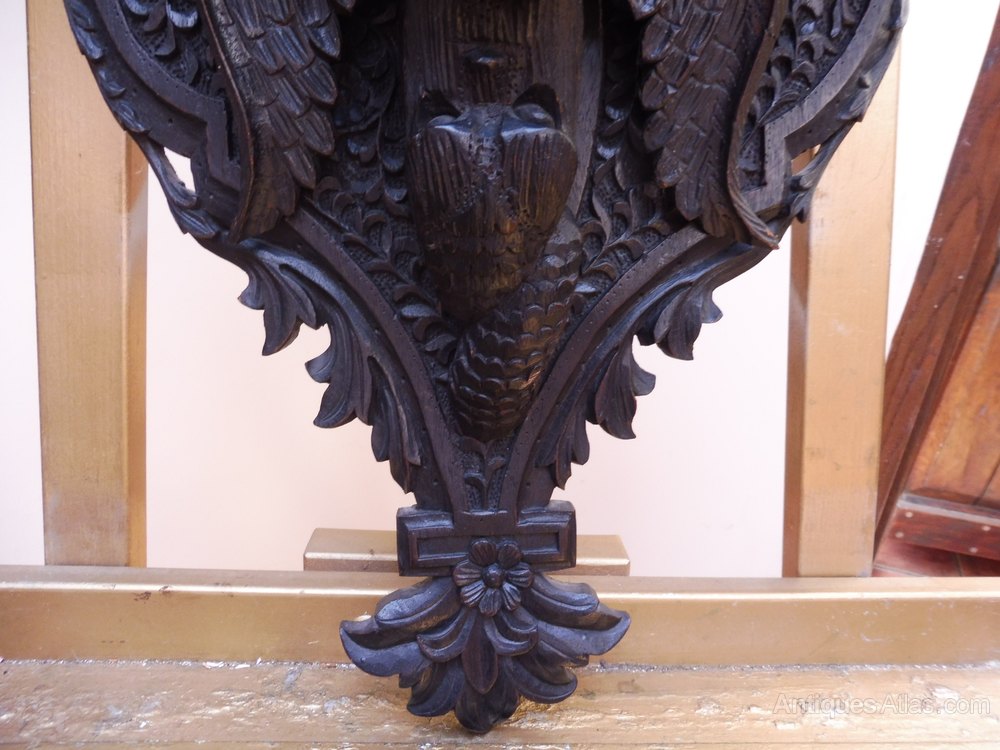 Antiques Atlas - Burmese Carved Wall Bracket Hardwood 1860