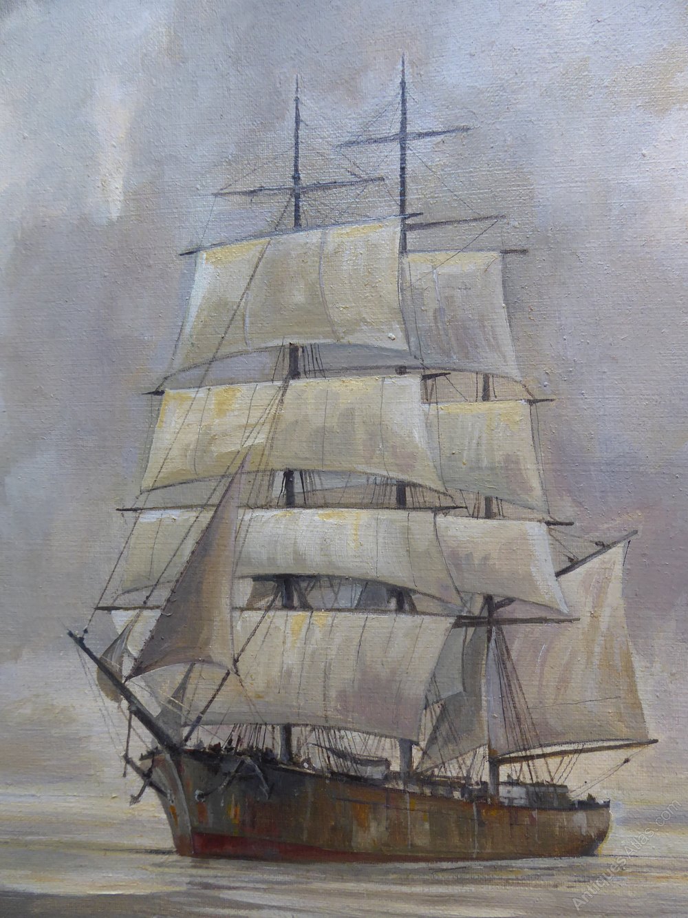 Antiques Atlas - East Goodwin Lightship Listed Artist David Griffin