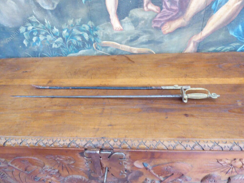 Antiques Atlas - Four Antique Swords One Wilkinson Need Some TLC ...