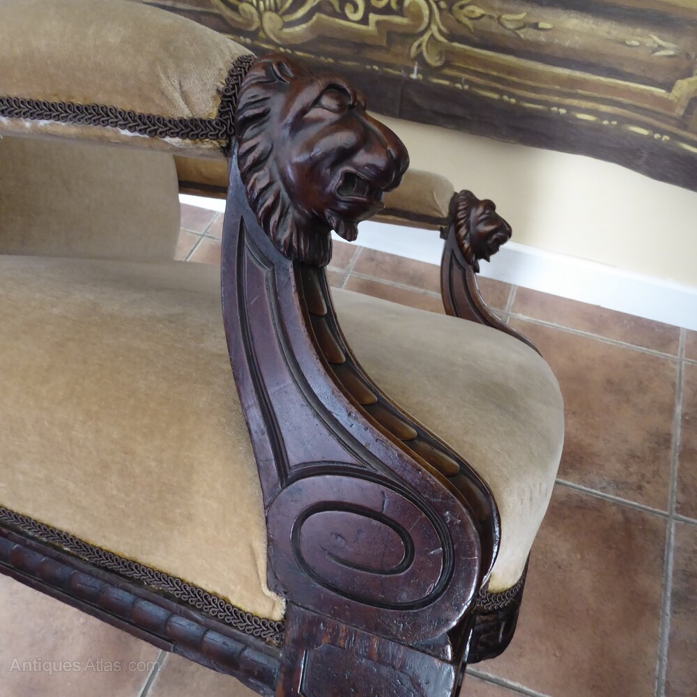 Gillows Lancaster Library Chair Mahogany 1870 as299a4205 / 699 ...