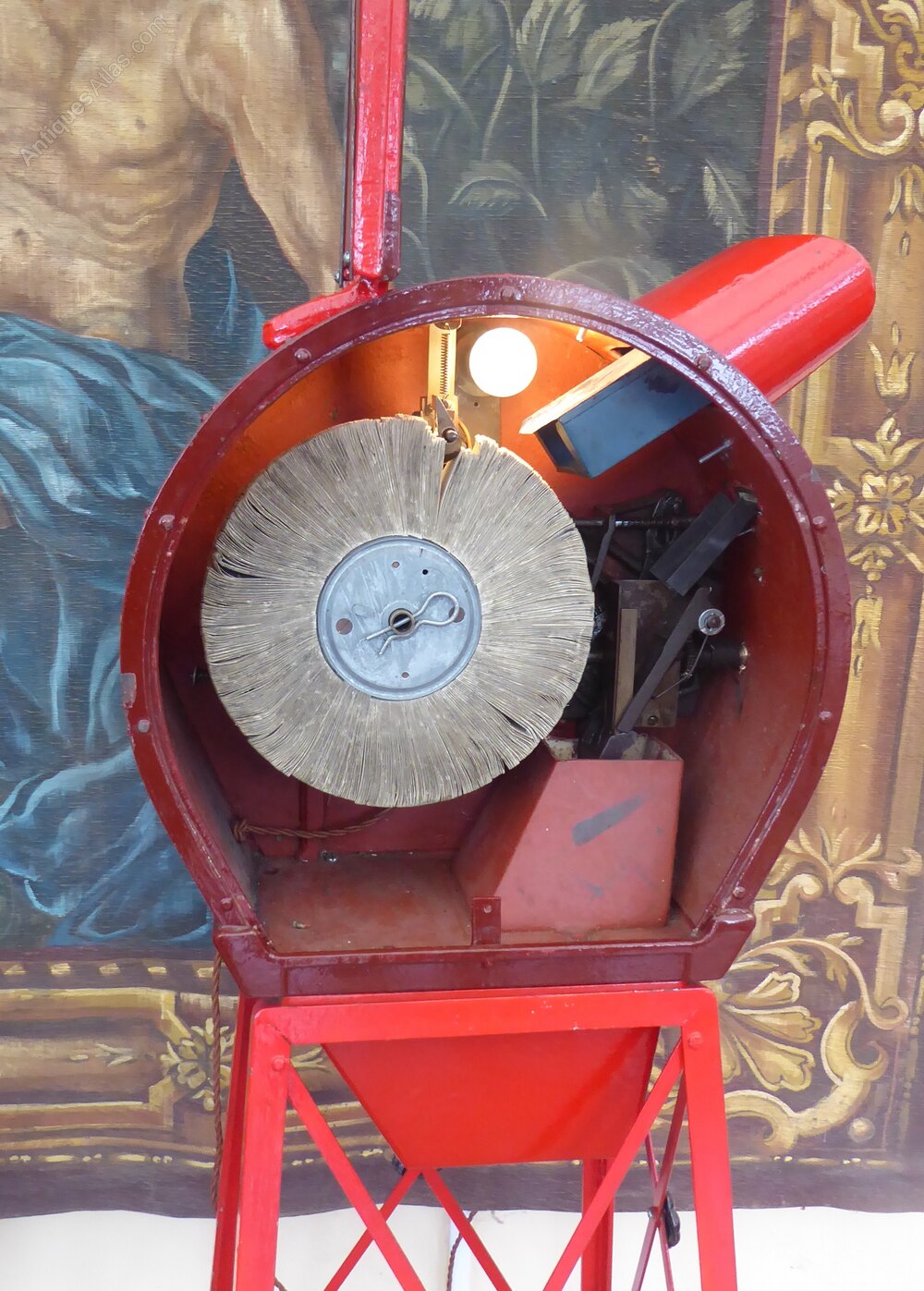 Antiques Atlas - Mutoscope What The Butler Saw Penny Machine 1900 ...