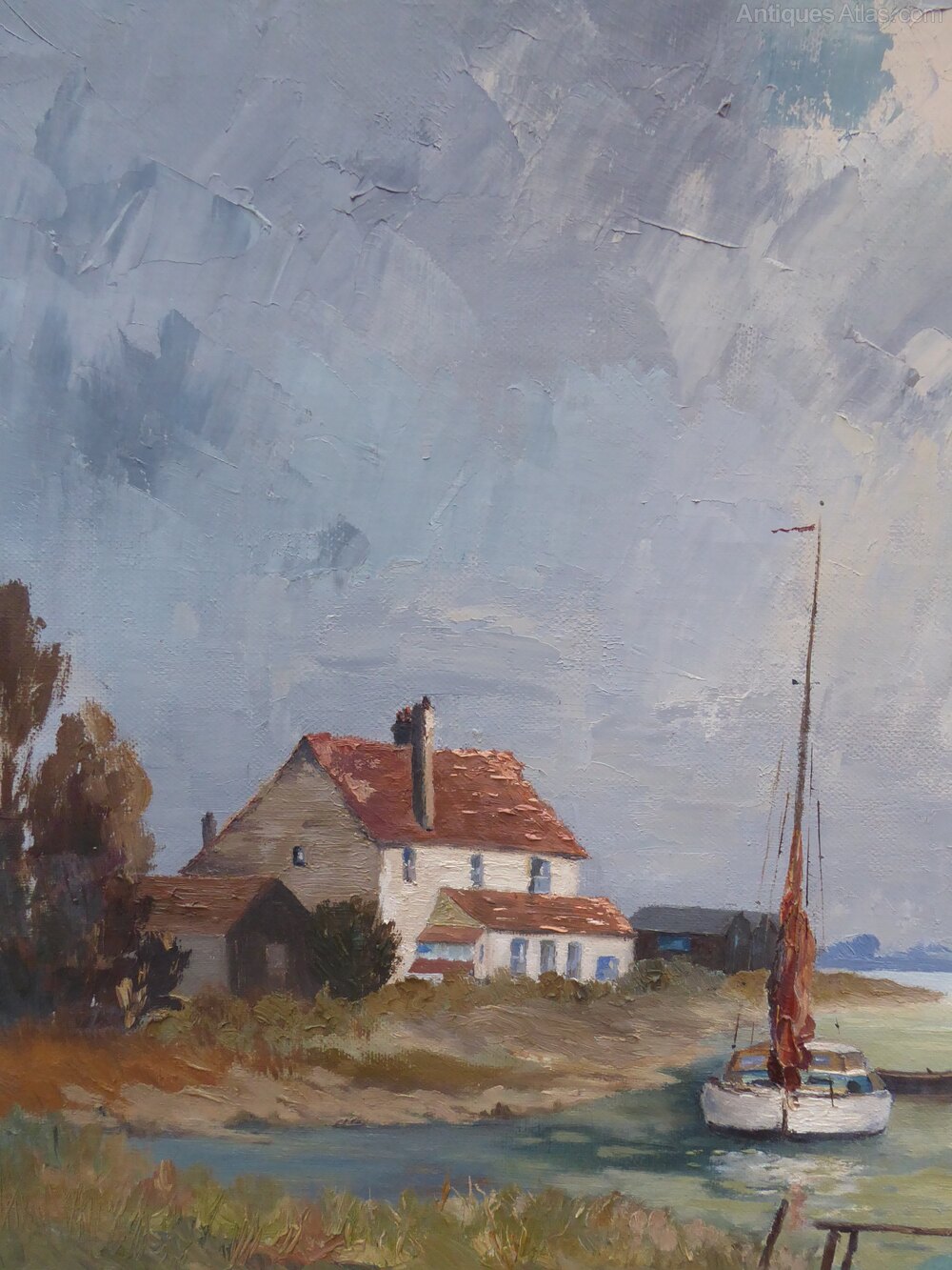 Antiques Atlas - Oil Kirby Lee Soken Listed Artist Trevor Boys 1965 ...