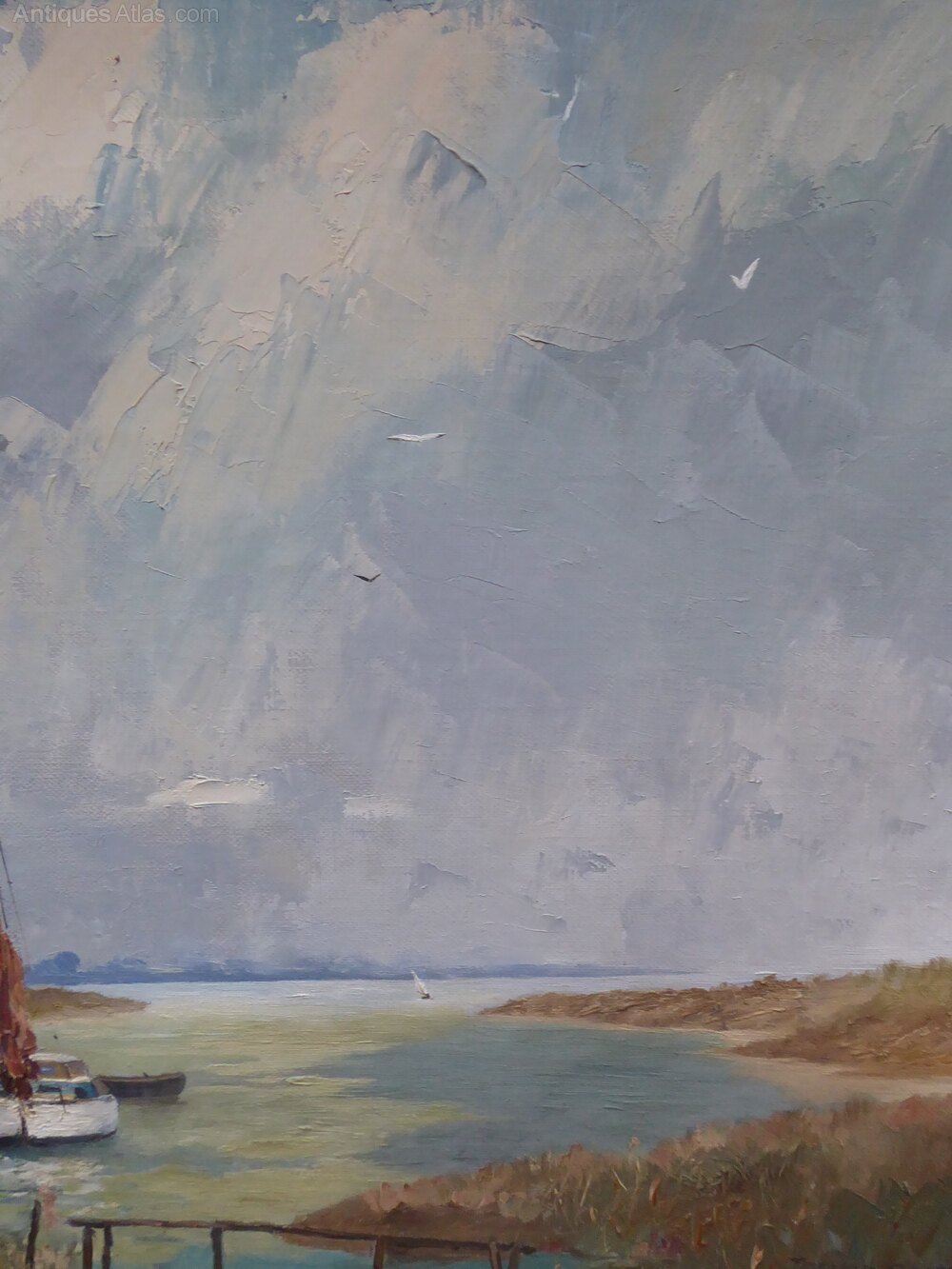 Antiques Atlas - Oil Kirby Lee Soken Listed Artist Trevor Boys 1965 ...