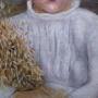 Antiques Atlas - Oil Portrait Eleanor Artist Harriet Howard 1884