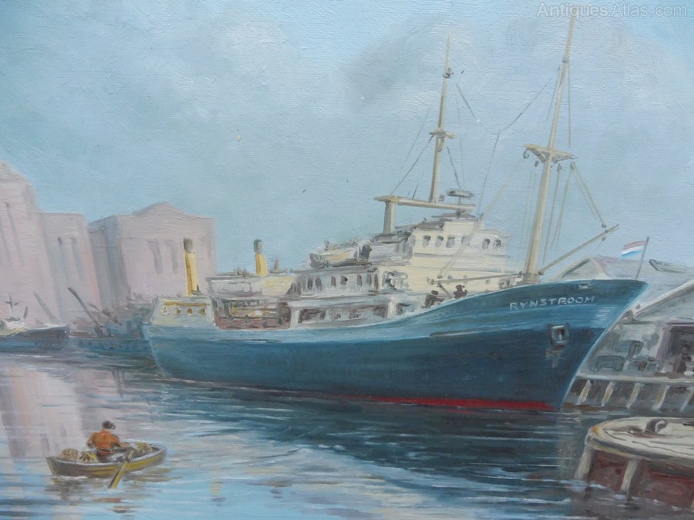 Antiques Atlas - Oil Shoreham Listed Artist Max Parsons A.R.C.A