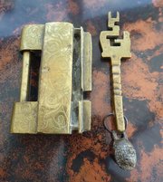 Antiques Atlas - Brass Antique Locks