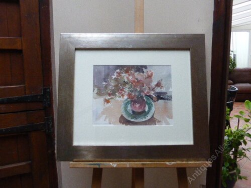 Antiques Atlas - Still Life R A Listed Artist Malcolm R Rogers ...