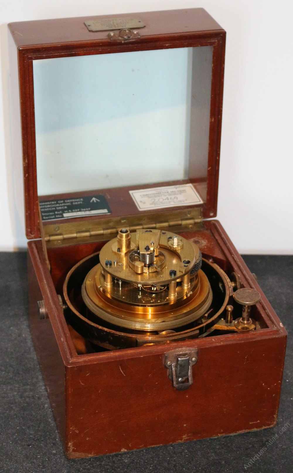 Antiques Atlas - Thomas Mercer Two Day Marine Chronometer 1954