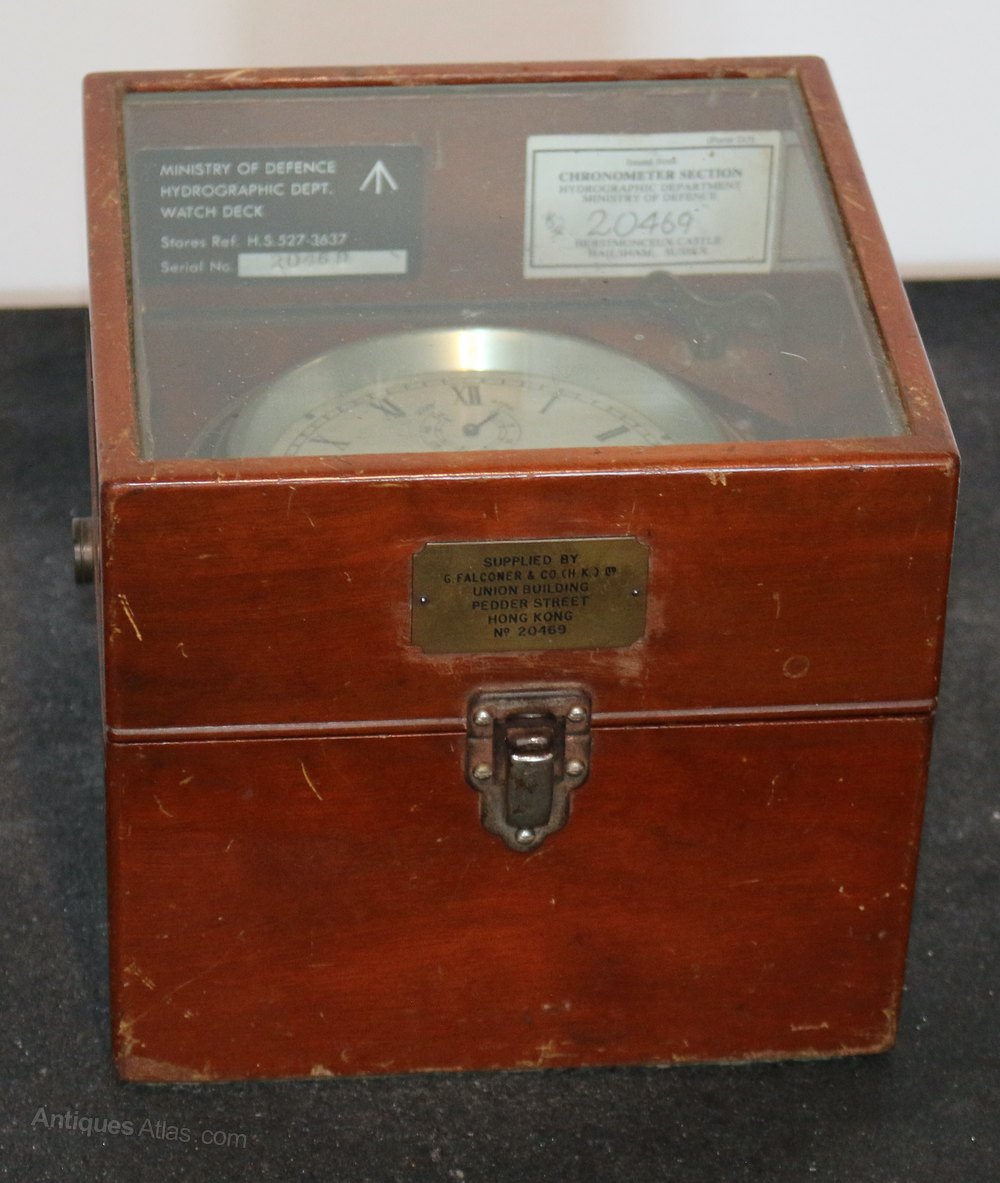Antiques Atlas - Thomas Mercer Two Day Marine Chronometer 1954