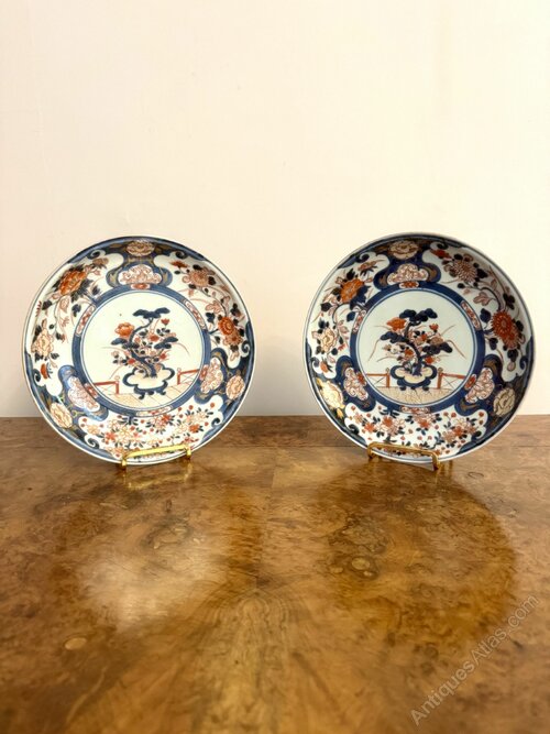 Antiques Atlas - Pair Of 19th Century Japanese Imari Plates as1144a2745