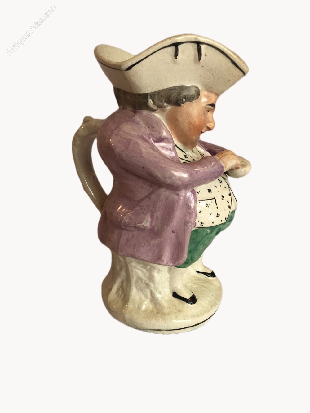 Antiques Atlas - Victorian Staffordshire Toby Jug Of Mr Snuff