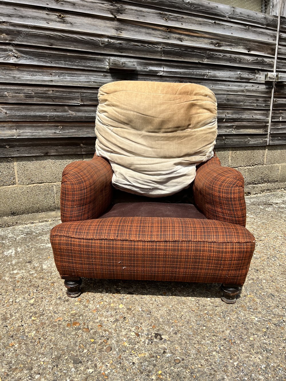 Howard Style Armchair. - Antiques Atlas
