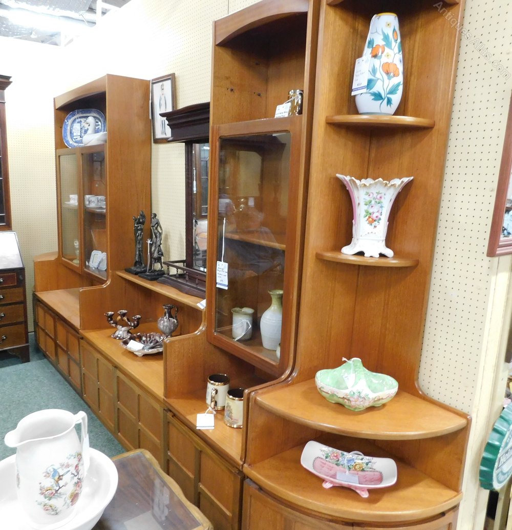 Antiques Atlas - Suite Of Mid Century "Nathan" Wall Units