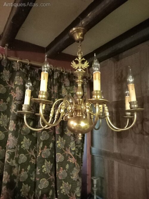 Antiques Atlas - Antique Flemish Chandelier as035a1529