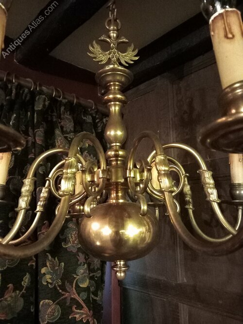 Antiques Atlas - Antique Flemish Chandelier as035a1529