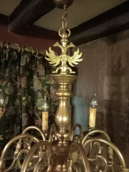Antiques Atlas - Antique Flemish Chandelier as035a1529