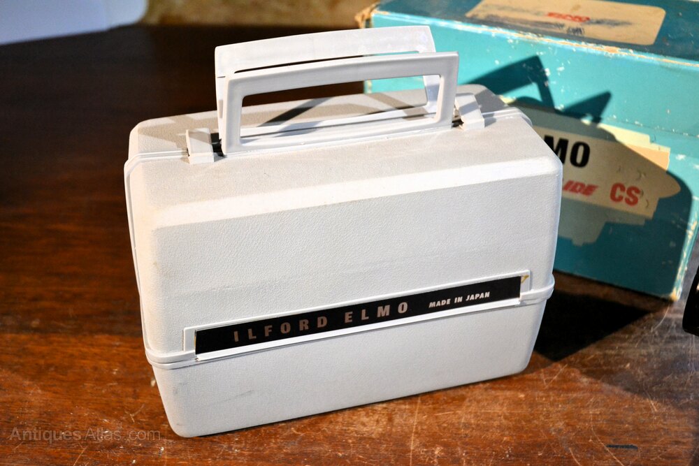 Antiques Atlas - Ilford Elmo Vintage CS Slide Projector. Working.