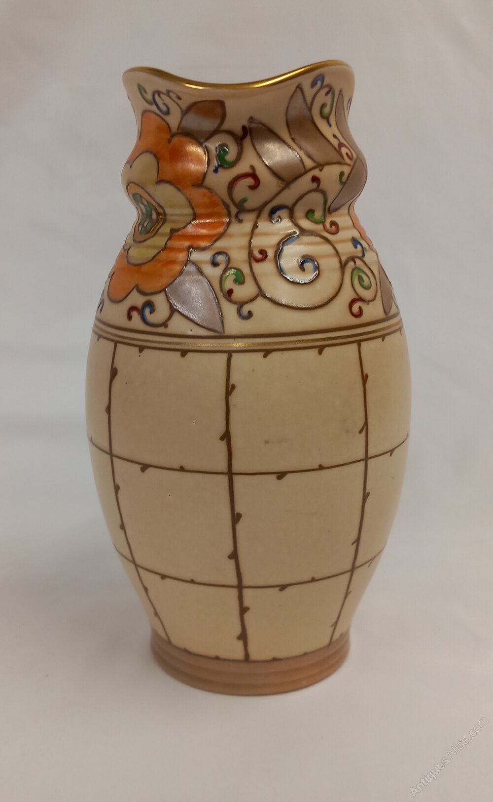 Antiques Atlas - Charlotte Rhead Bersley-Ware Trelis Jug