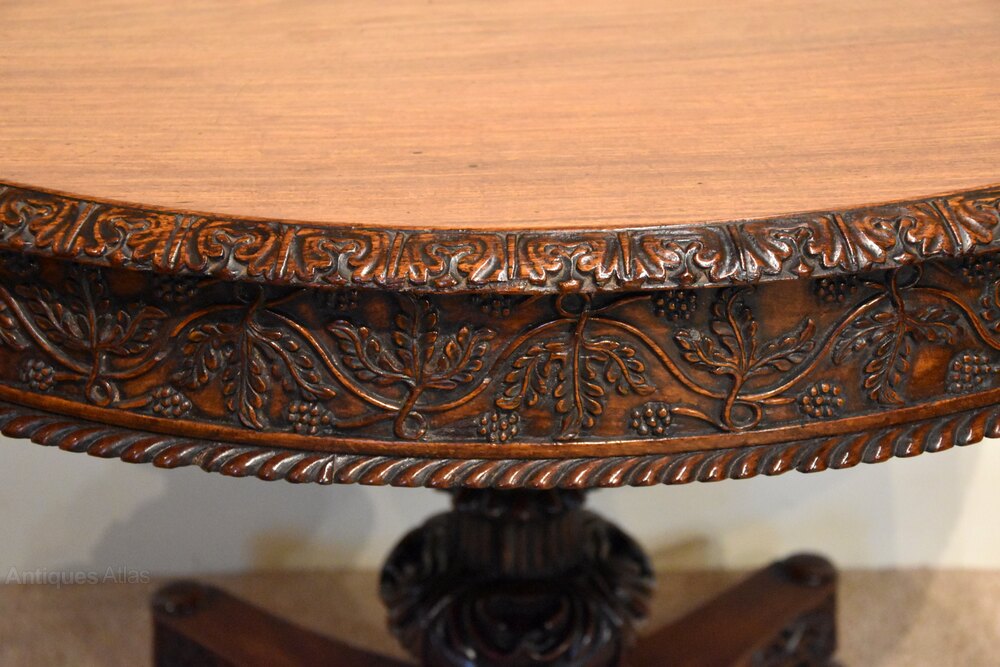 19th Century Anglo Indian Rosewood Padouk Table as331a5504 / WH9390 ...