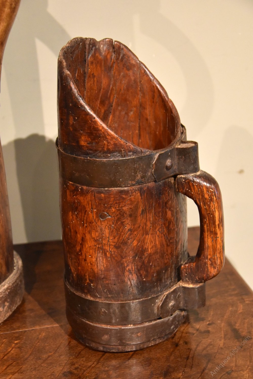 Antiques Atlas - Early 19th Century Rustic Grain Pitchers