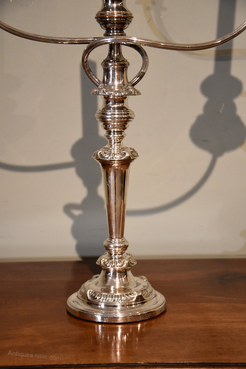 Antiques Atlas - George III Solid Silver Candlesticks