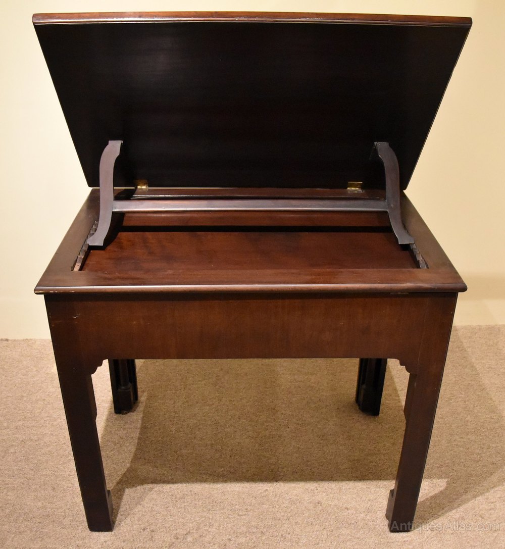 George II Mahogany Architects Table - Antiques Atlas