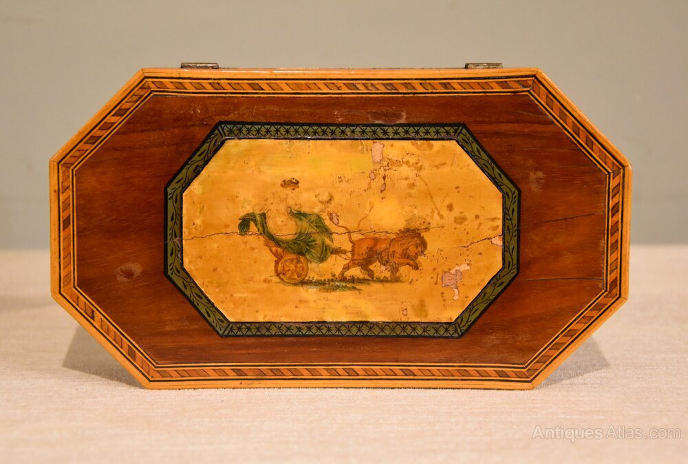 Antiques Atlas - Pair Of Regency Octagonal Rosewood Card Boxes ...