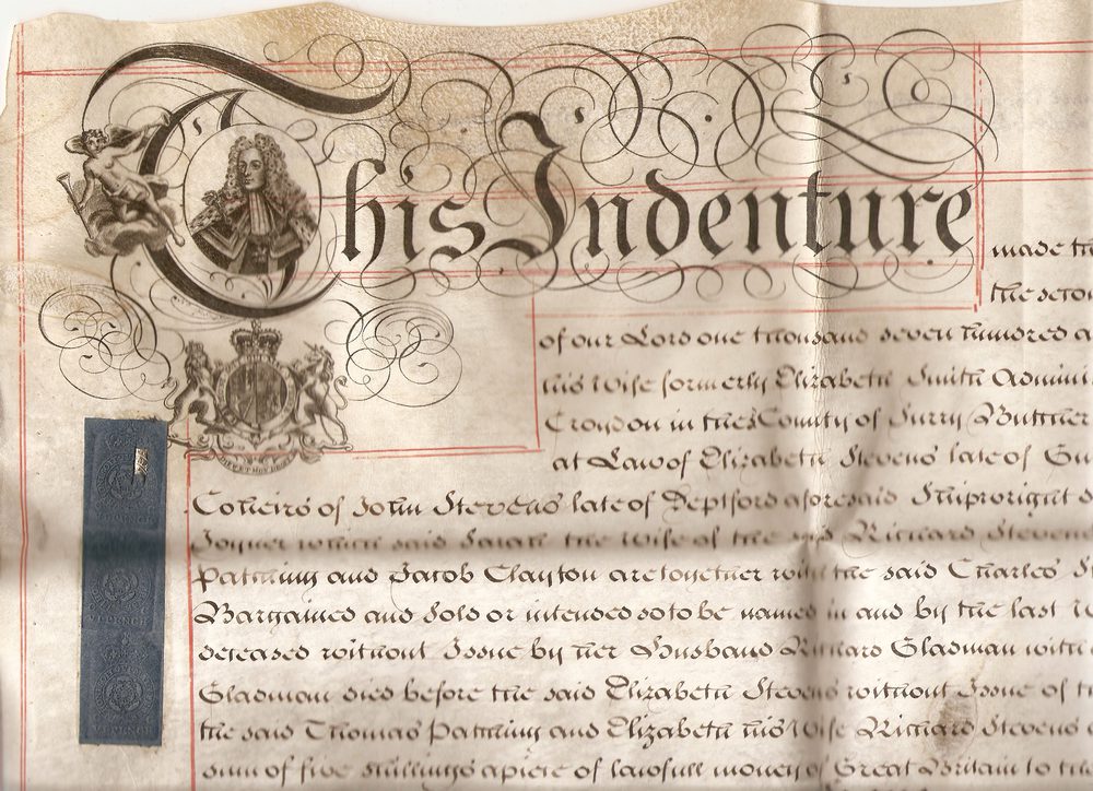 Antiques Atlas - George II Indenture - 1751