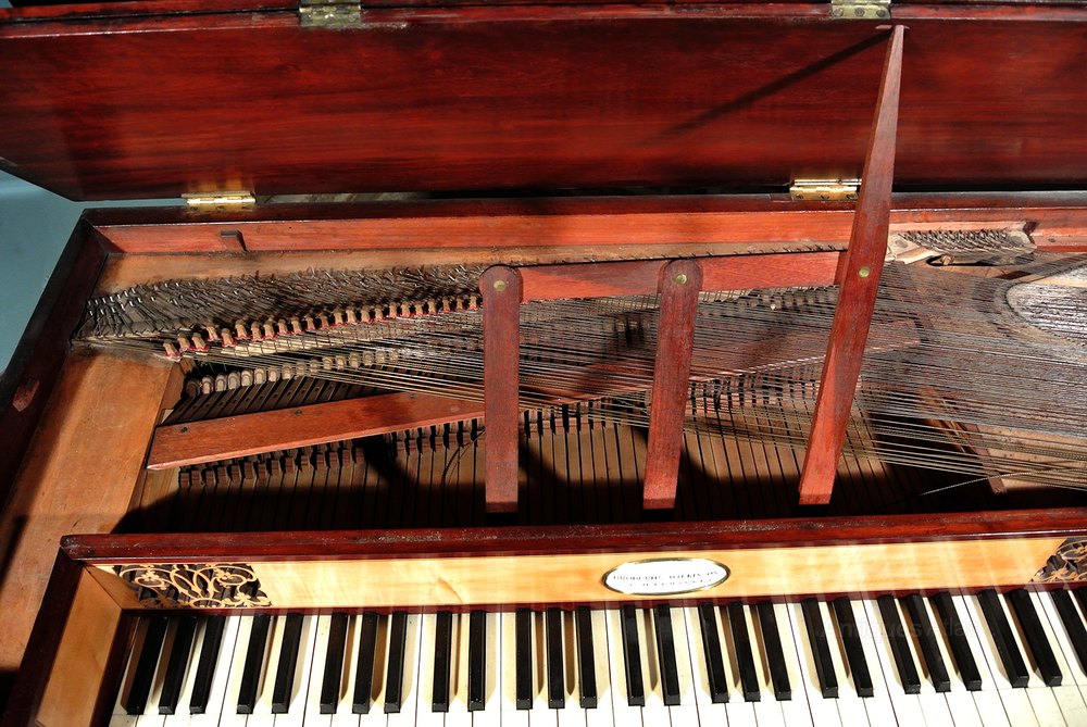 Antiques Atlas - 18th Century Square Piano - Broderip And Wilkinson