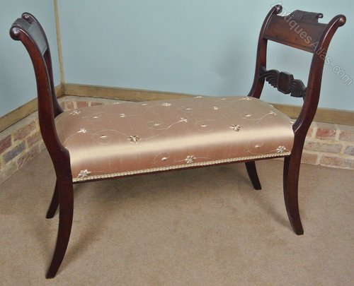 Fine Quality William IV Window Seat C. 1840 - Antiques Atlas