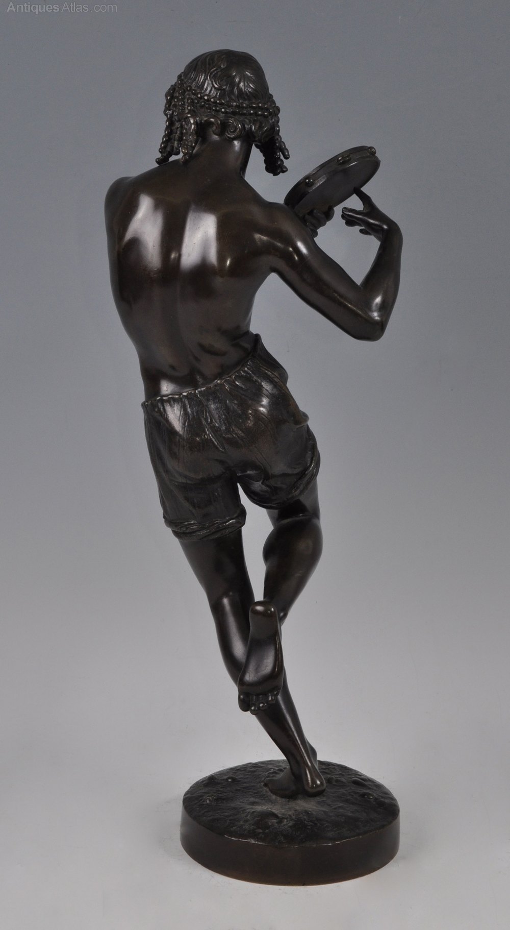 Antiques Atlas - French Bronze Of A Neopolitan Dancer Signed Duret