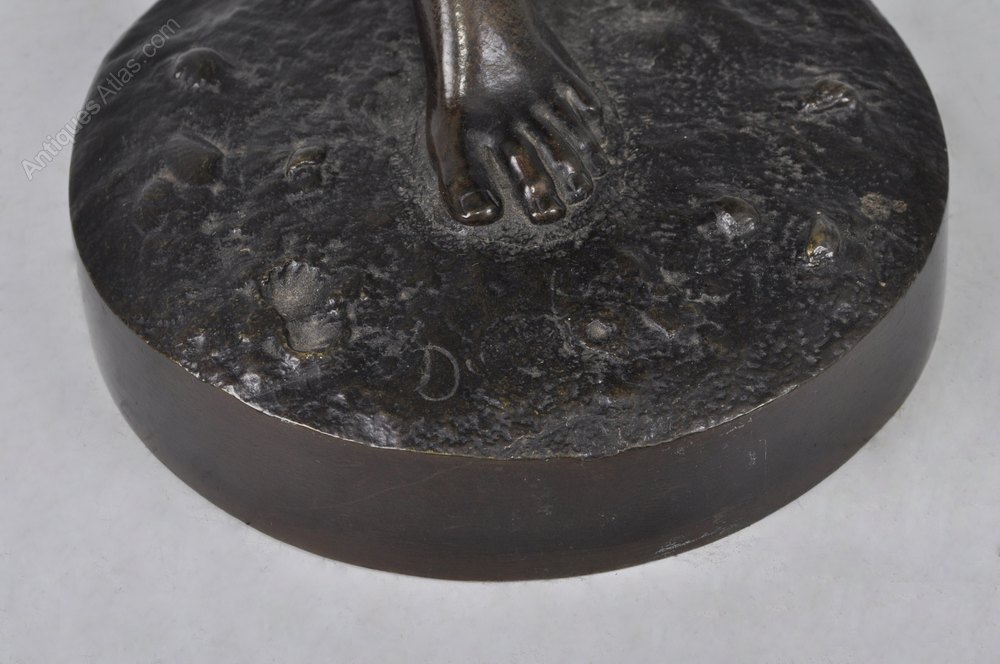 Antiques Atlas - French Bronze Of A Neopolitan Dancer Signed Duret