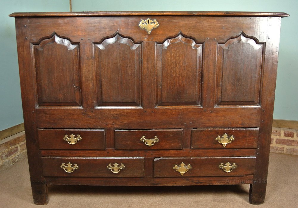 George II Welsh Oak Mule Chest C.1750 - Antiques Atlas
