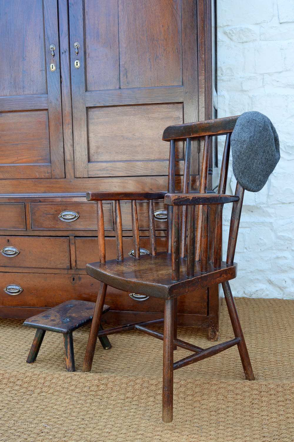Beautiful 19thC Primitive Stick Chair - Antiques Atlas
