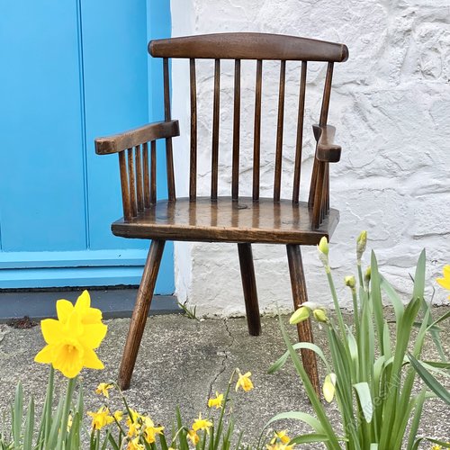 Spectacular 18thC Welsh Stick Chair as223a1137 - Antiques Atlas