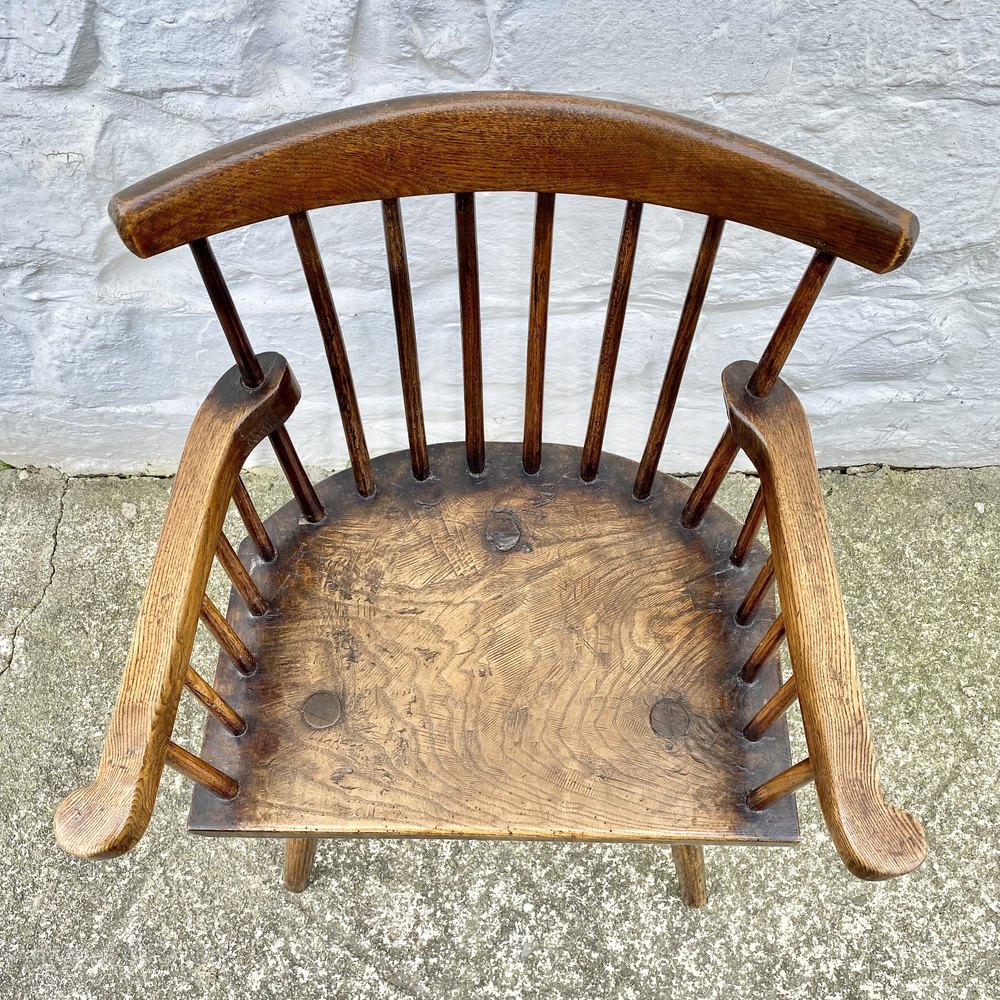 Spectacular 18thC Welsh Stick Chair as223a1137 - Antiques Atlas