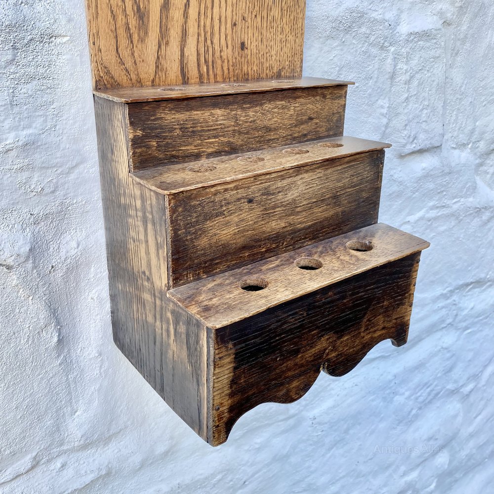Antiques Atlas - Vintage Welsh Oak Cawl Spoon Rack